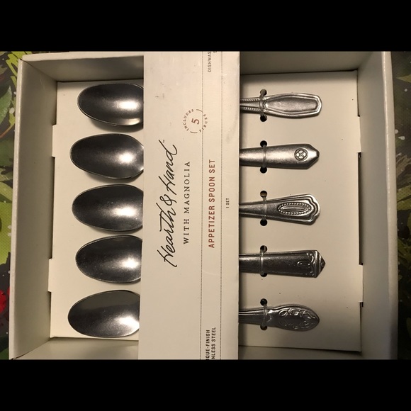 Hearth & Hand | Dining | Hearth Hand With Magnolia Appetizer Spoon Set ...